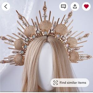 Accessories | Mermaid Siren Seashell Crown Headpiece | Poshmark